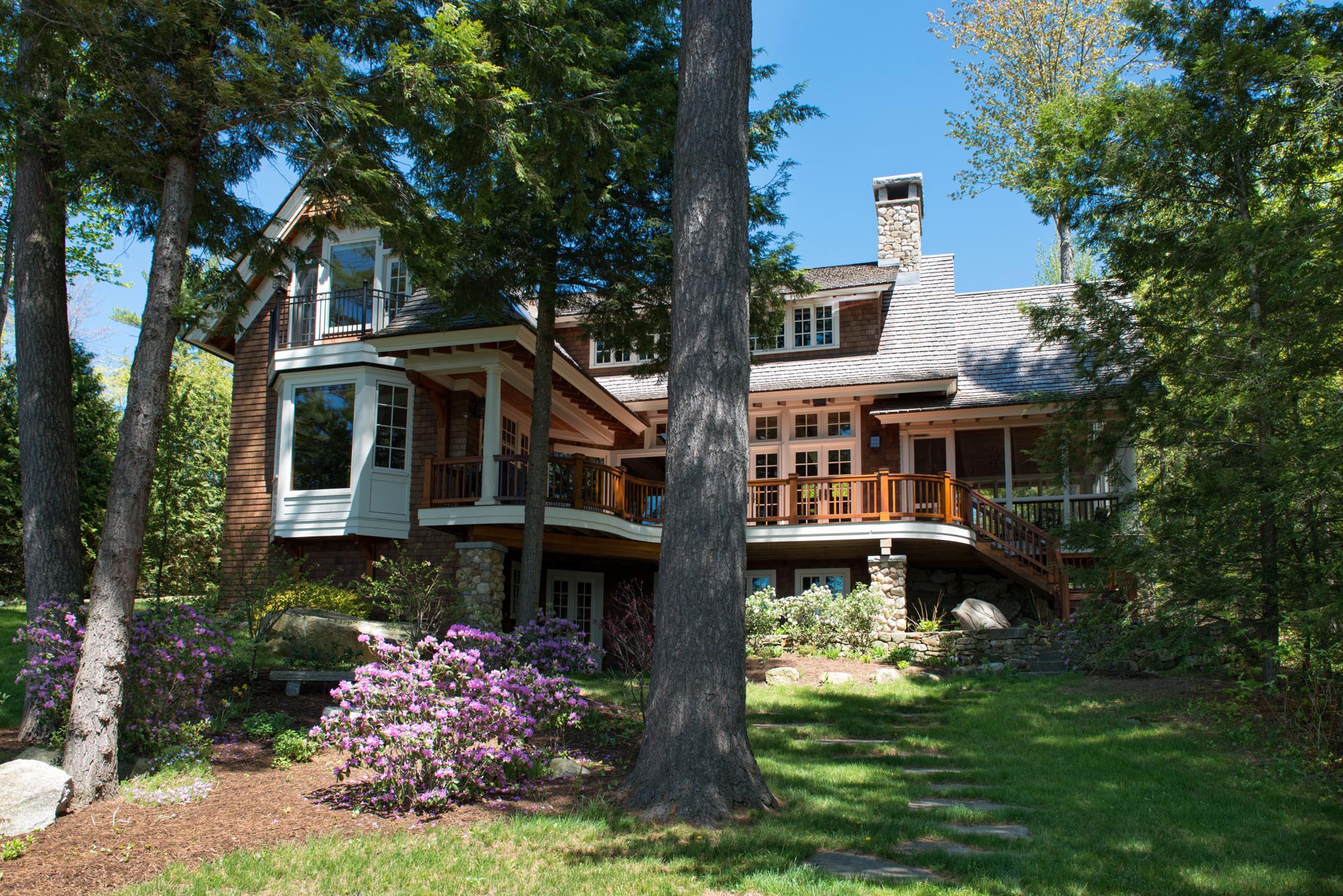 Dutch Style Shingle Cottage | Chadsworth's Columns